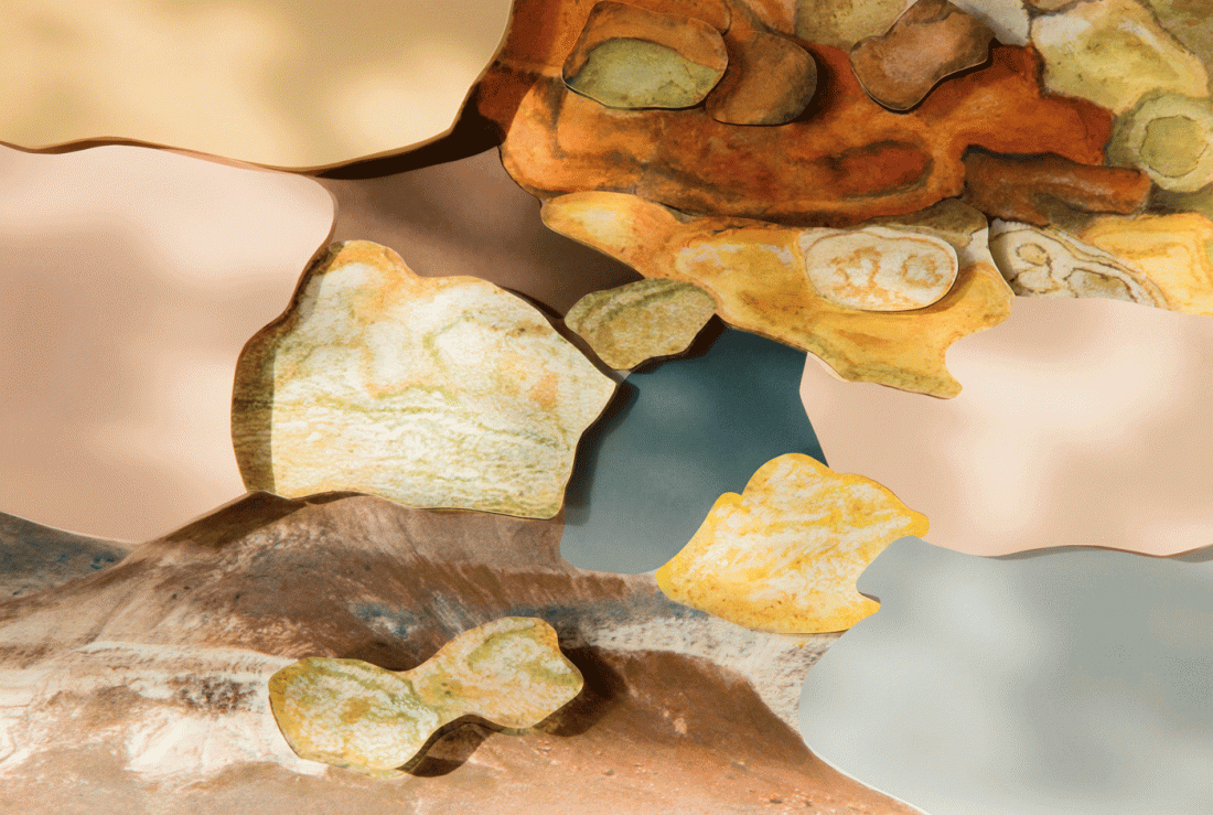 ARGILE : DES PEINTURES QUI S'INSPIRENT DE LA NATURE | Hôtel & Lodge ...